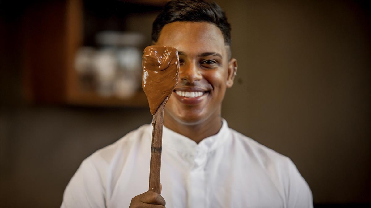 Manoel Franklin vence no GNT com doce de cacau baiano (2025)